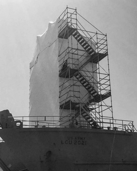 Rent Scaffold Stairs, Platforms & Trash Chutes